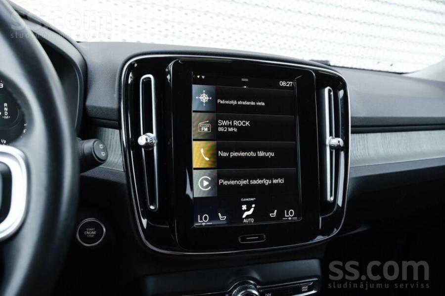 Melns Volvo XC40 2019 Rīga, ar dzinēja tilpumu 2.00 L un nobraukumu 125 tūkst. km par 20000 €, foto 18 vietnē AUTOMOTO.COM.LV