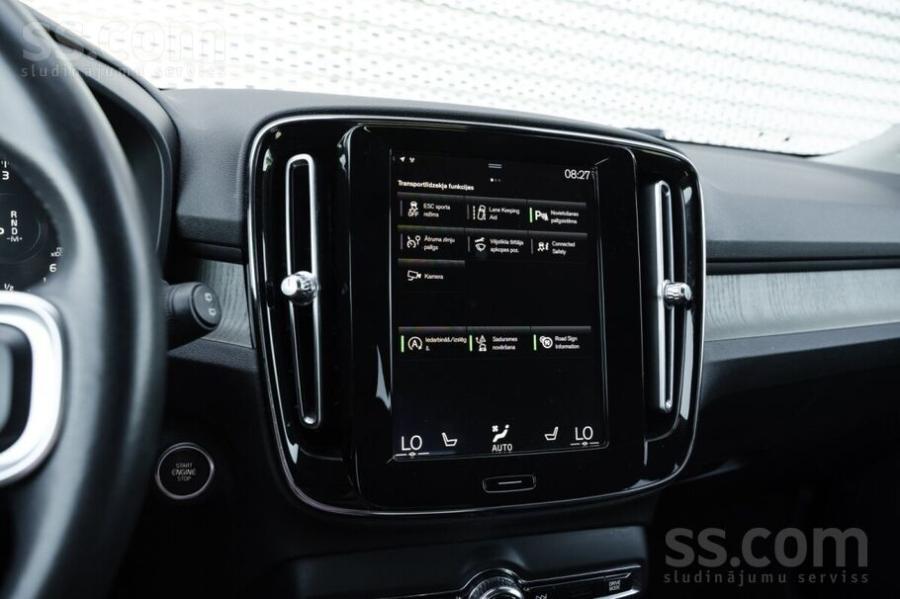 Melns Volvo XC40 2019 Rīga, ar dzinēja tilpumu 2.00 L un nobraukumu 125 tūkst. km par 20000 €, foto 19 vietnē AUTOMOTO.COM.LV