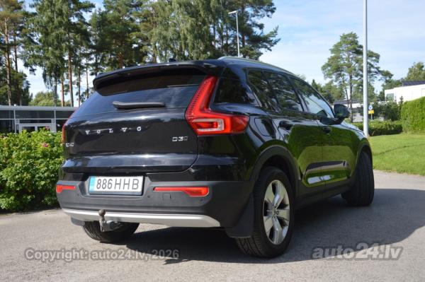 Black Volvo XC40 2019 in Tallinn, with an engine capacity of 2.00 L and mileage of 129 thousand km for 25000 €, photo 4 on AUTOMOTO.COM.LV