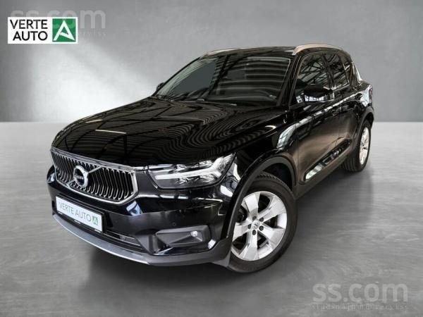 Black Volvo XC40 2019 in Riga, with an engine capacity of 2.00 L and mileage of 201 thousand km for 17990 €, photo 1 on AUTOMOTO.COM.LV