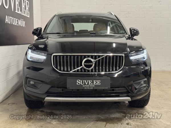 Black Volvo XC40 2020 in Tallinn, with an engine capacity of 2.00 L and mileage of 66 thousand km for 27995 €, photo 3 on AUTOMOTO.COM.LV