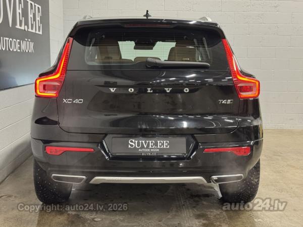 Black Volvo XC40 2020 in Tallinn, with an engine capacity of 2.00 L and mileage of 66 thousand km for 27995 €, photo 8 on AUTOMOTO.COM.LV