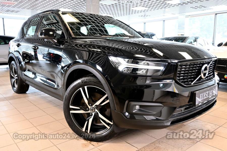 Black Volvo XC40 2020 in Tallinn, with an engine capacity of 1.50 L and mileage of 93 thousand km for 28880 €, photo 3 on AUTOMOTO.COM.LV