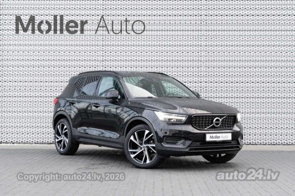 Black Volvo XC40 2020 in Riga, with an engine capacity of 2.00 L and mileage of 149 thousand km for 22443 €, photo 2 on AUTOMOTO.COM.LV