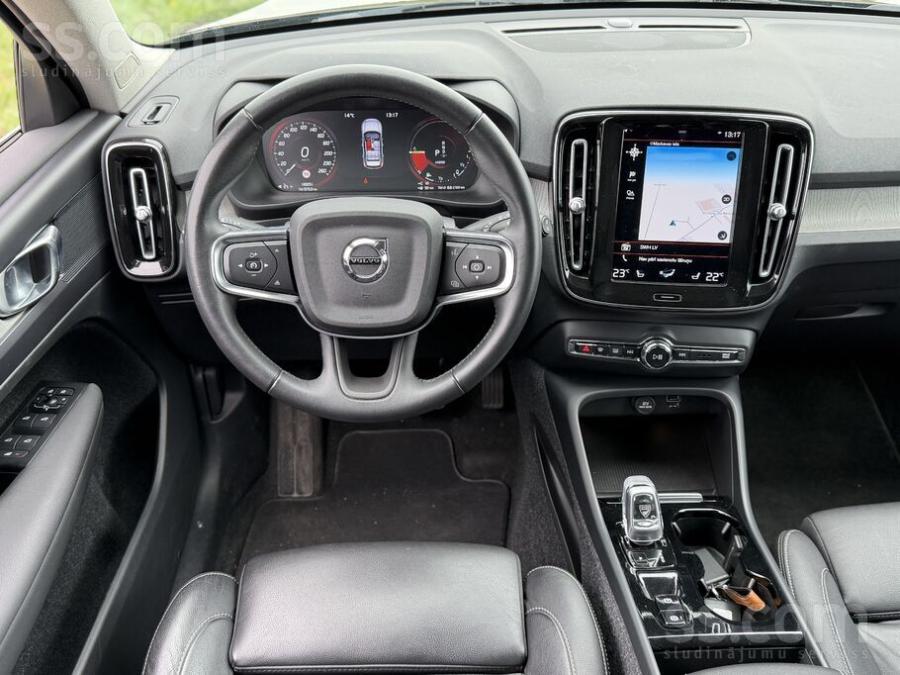Melns Volvo XC40 2020 Rīga, ar dzinēja tilpumu 1.50 L un nobraukumu 169 tūkst. km par 21500 €, foto 6 vietnē AUTOMOTO.COM.LV