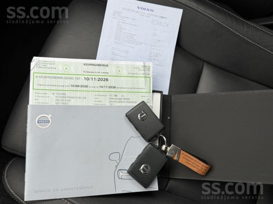 Melns Volvo XC40 2020 Rīga, ar dzinēja tilpumu 1.50 L un nobraukumu 169 tūkst. km par 21500 €, foto 25 vietnē AUTOMOTO.COM.LV