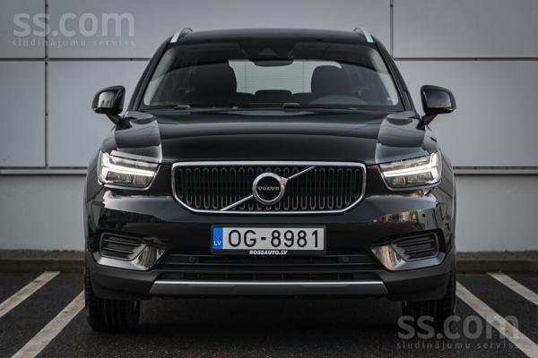 Черный Вольво XC40 2020 в Рига, объемом двигателя 1.50 л и пробегом 74 тыс. км за 22950 €, фото 2 на AUTOMOTO.COM.LV