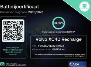 Melns Volvo XC40 2020 Jelgava, ar dzinēja tilpumu 0.00 L un nobraukumu 160 tūkst. km par 18900 €, foto 27 vietnē AUTOMOTO.COM.LV