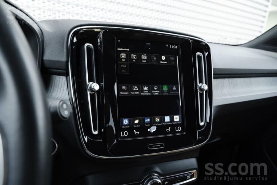 Melns Volvo XC40 2020 Rīga, ar dzinēja tilpumu 2.00 L un nobraukumu 135 tūkst. km par 24100 €, foto 15 vietnē AUTOMOTO.COM.LV