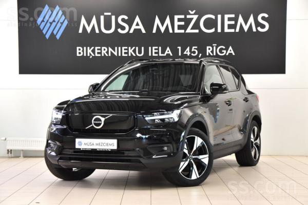 Black Volvo XC40 2020 in Riga, with an engine capacity of 0.00 L and mileage of 95 thousand km for 28990 €, photo 1 on AUTOMOTO.COM.LV