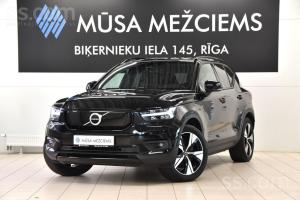 Melns Volvo XC40 2020 Rīga, ar dzinēja tilpumu 0.00 L un nobraukumu 95 tūkst. km par 28990 €, foto  vietnē AUTOMOTO.COM.LV
