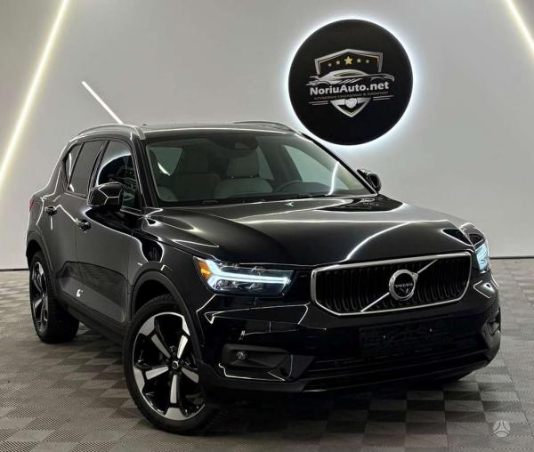 Черный Вольво XC40 2020 в Мариямполе, объемом двигателя 1.97 л и пробегом 123 тыс. км за 20650 €, фото 1 на AUTOMOTO.COM.LV