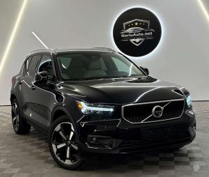 Черный Вольво XC40 2020 в Мариямполе, объемом двигателя 1.97 л и пробегом 123 тыс. км за 20650 €, фото  на AUTOMOTO.COM.LV