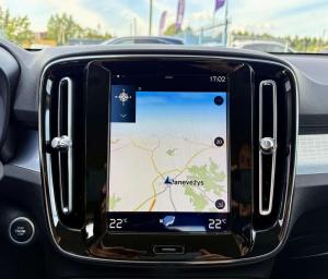 Black Volvo XC40 2020 in Panevezys, with an engine capacity of 1.48 L and mileage of 106 thousand km for 20700 €, photo 21 on AUTOMOTO.COM.LV