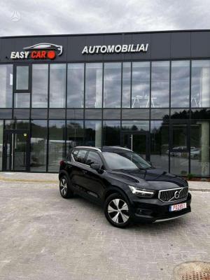 Black Volvo XC40 2021 in Vilnius, with an engine capacity of 1.48 L and mileage of 116 thousand km for 20500 €, photo  on AUTOMOTO.COM.LV