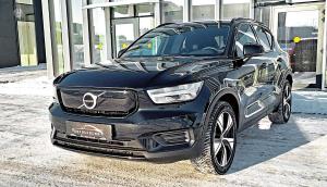Black Volvo XC40 2021 in Vilnius, with an engine capacity of 0.00 L and mileage of 153 thousand km for 20990 €, photo 2 on AUTOMOTO.COM.LV