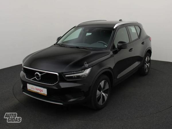 Black Volvo XC40 2021 in Vilnius, with an engine capacity of 1.50 L and mileage of 185 thousand km for 18399 €, photo 1 on AUTOMOTO.COM.LV
