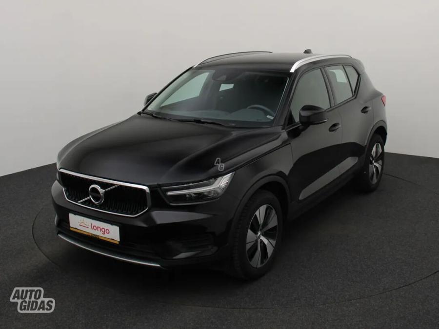 Black Volvo XC40 2021 in Vilnius, with an engine capacity of 1.50 L and mileage of 185 thousand km for 18399 €, photo 1 on AUTOMOTO.COM.LV