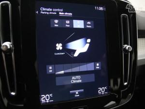 Black Volvo XC40 2021 in Vilnius, with an engine capacity of 1.50 L and mileage of 185 thousand km for 18399 €, photo 21 on AUTOMOTO.COM.LV