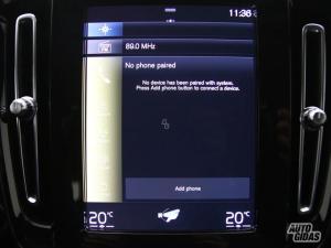 Black Volvo XC40 2021 in Vilnius, with an engine capacity of 1.50 L and mileage of 185 thousand km for 18399 €, photo 24 on AUTOMOTO.COM.LV