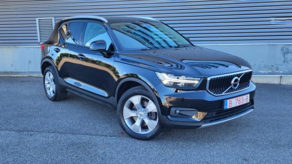 Black Volvo XC40 2021 in Riga, with an engine capacity of 1.50 L and mileage of 163 thousand km for 20500 €, photo 1 on AUTOMOTO.COM.LV