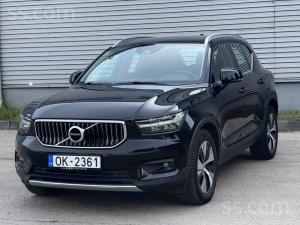 Melns Volvo XC40 2021 Rīga, ar dzinēja tilpumu 1.50 L un nobraukumu 83 tūkst. km par 21600 €, foto  vietnē AUTOMOTO.COM.LV
