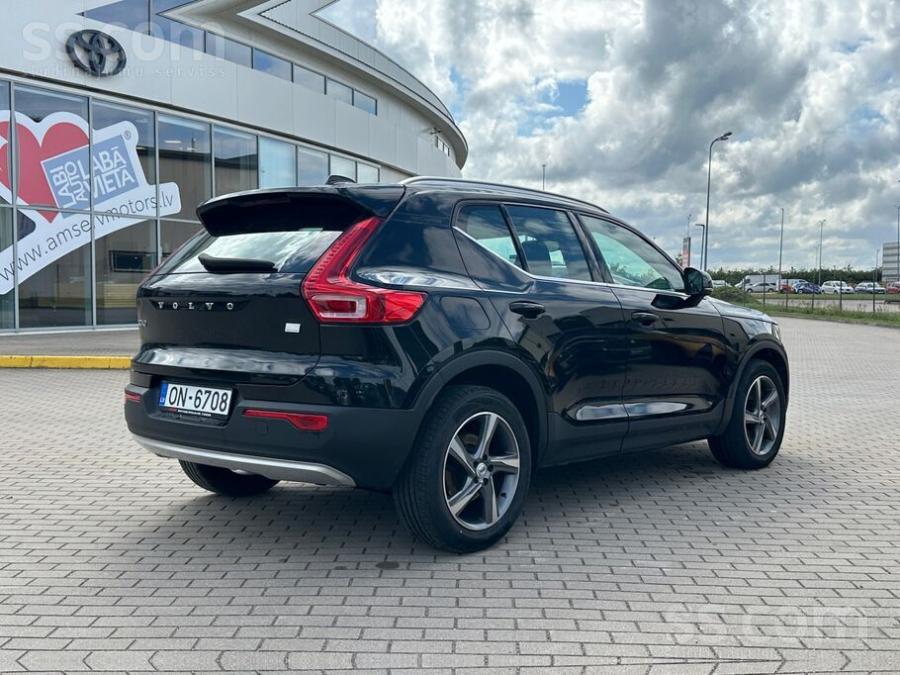 Черный Вольво XC40 2021 в Лиепая, объемом двигателя 1.50 л и пробегом 208 тыс. км за 22900 €, фото 6 на AUTOMOTO.COM.LV