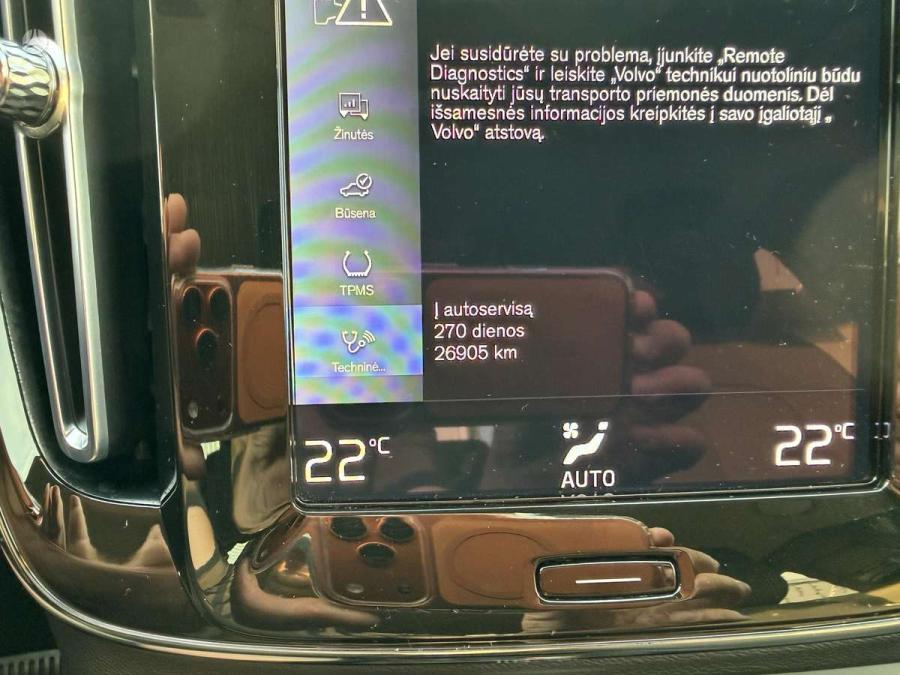 Черный Вольво XC40 2021 в Шяуляй, объемом двигателя 1.48 л и пробегом 189 тыс. км за 18990 €, фото 28 на AUTOMOTO.COM.LV