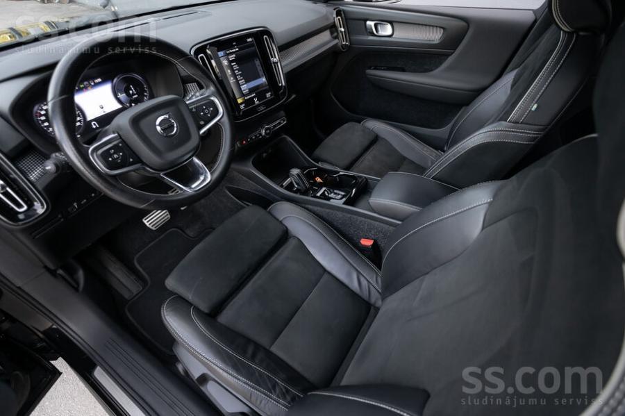 Melns Volvo XC40 2021 Jelgava, ar dzinēja tilpumu 1.50 L un nobraukumu 198 tūkst. km par 20000 €, foto 30 vietnē AUTOMOTO.COM.LV