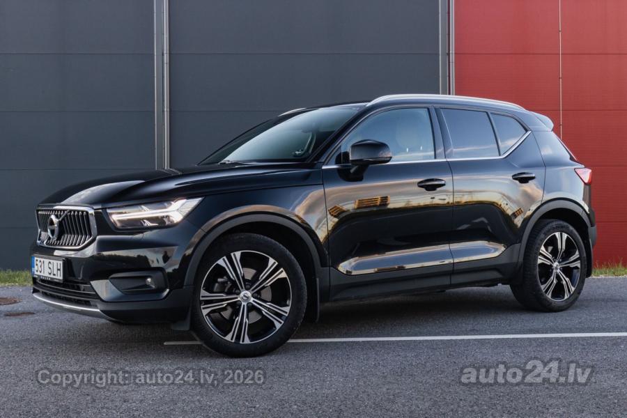 Черный Вольво XC40 2021 в Таллин, объемом двигателя 2.00 л и пробегом 111 тыс. км за 31900 €, фото 1 на AUTOMOTO.COM.LV
