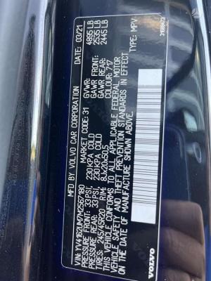 Melns Volvo XC40 2021 Panevēža, ar dzinēja tilpumu 1.97 L un nobraukumu 56 tūkst. km par 23990 €, foto 33 vietnē AUTOMOTO.COM.LV