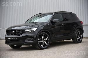 Black Volvo XC40 2021 in Tukums, with an engine capacity of 1.50 L and mileage of 109 thousand km for 21490 €, photo 5 on AUTOMOTO.COM.LV