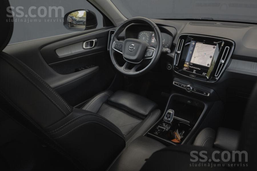 Melns Volvo XC40 2021 Jelgava, ar dzinēja tilpumu 1.50 L un nobraukumu 192 tūkst. km par 19500 €, foto 11 vietnē AUTOMOTO.COM.LV