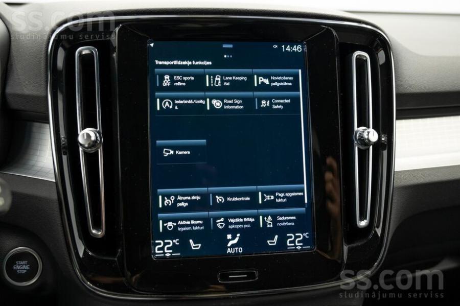 Melns Volvo XC40 2021 Rīga, ar dzinēja tilpumu 1.50 L un nobraukumu 173 tūkst. km par 17900 €, foto 16 vietnē AUTOMOTO.COM.LV