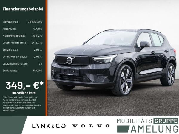 Black Volvo XC40 2022 in Kaunas, with an engine capacity of 0.00 L and mileage of 29 thousand km for 31557 €, photo 1 on AUTOMOTO.COM.LV