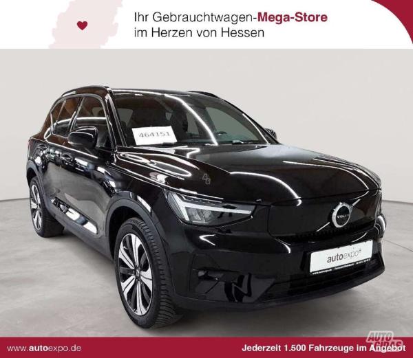 Melns Volvo XC40 2022 Kauņa, ar dzinēja tilpumu 0.00 L un nobraukumu 40 tūkst. km par 32278 €, foto 1 vietnē AUTOMOTO.COM.LV