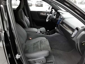 Black Volvo XC40 2022 in Kaunas, with an engine capacity of 0.00 L and mileage of 40 thousand km for 32278 €, photo 11 on AUTOMOTO.COM.LV