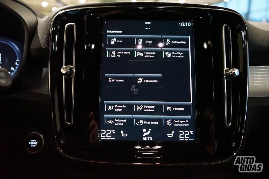 Черный Вольво XC40 2022 в Каунас, объемом двигателя 0.00 л и пробегом 53 тыс. км за 33963 €, фото 16 на AUTOMOTO.COM.LV