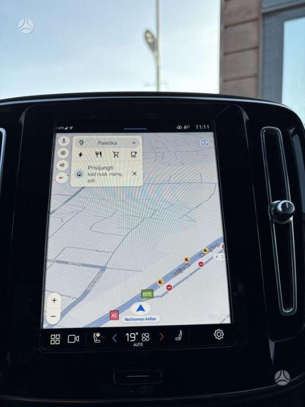 Melns Volvo XC40 2022 Viļņa, ar dzinēja tilpumu 0.00 L un nobraukumu 98 tūkst. km par 22700 €, foto 11 vietnē AUTOMOTO.COM.LV