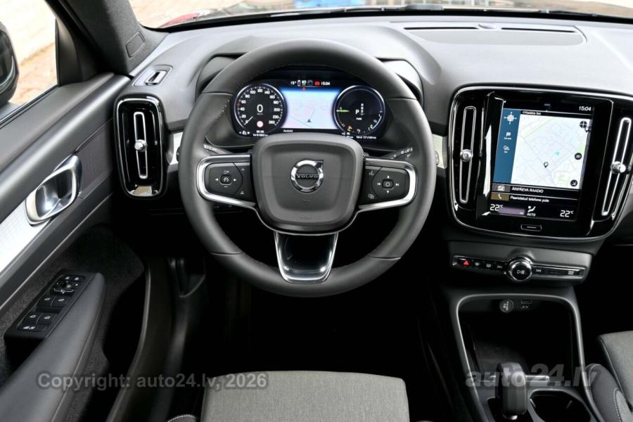 Melns Volvo XC40 2022 Tallina, ar dzinēja tilpumu 2.00 L un nobraukumu 65 tūkst. km par 31990 €, foto 9 vietnē AUTOMOTO.COM.LV