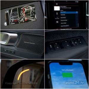 Black Volvo XC40 2022 in Tallinn, with an engine capacity of 1.50 L and mileage of 103 thousand km for 29990 €, photo 18 on AUTOMOTO.COM.LV