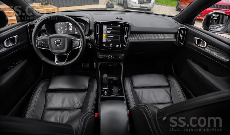 Melns Volvo XC40 2022 Jelgava, ar dzinēja tilpumu 1.50 L un nobraukumu 175 tūkst. km par 22500 €, foto 11 vietnē AUTOMOTO.COM.LV