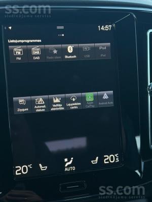 Black Volvo XC40 2022 in Riga, with an engine capacity of 1.50 L and mileage of 40 thousand km for 25780 €, photo 22 on AUTOMOTO.COM.LV
