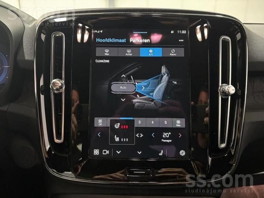 Melns Volvo XC40 2022 Rīga, ar dzinēja tilpumu 1.50 L un nobraukumu 140 tūkst. km par 26990 €, foto 7 vietnē AUTOMOTO.COM.LV
