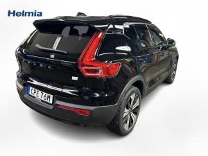 Black Volvo XC40 2023 in Kaunas, with an engine capacity of 0.00 L and mileage of 40 thousand km for 35770 €, photo 4 on AUTOMOTO.COM.LV