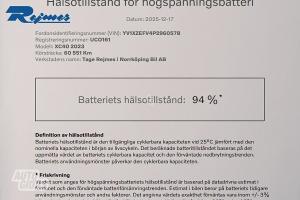 Black Volvo XC40 2023 in Kaunas, with an engine capacity of 0.00 L and mileage of 61 thousand km for 33969 €, photo 25 on AUTOMOTO.COM.LV