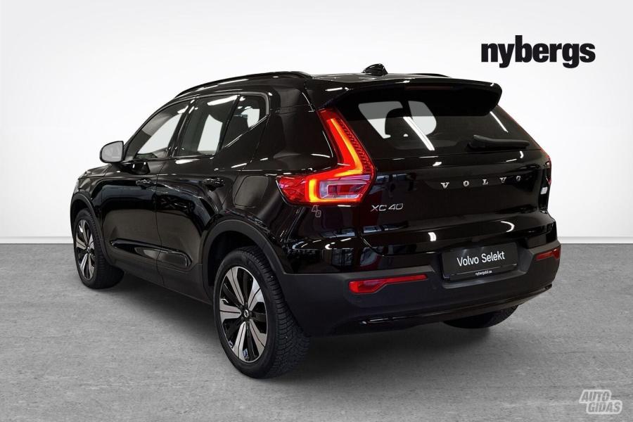 Black Volvo XC40 2023 in Kaunas, with an engine capacity of 0.00 L and mileage of 30 thousand km for 36622 €, photo 9 on AUTOMOTO.COM.LV