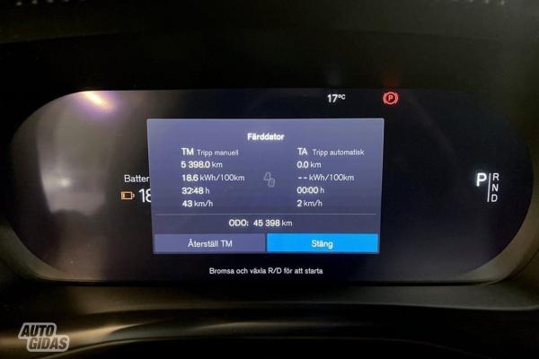 Черный Вольво XC40 2023 в Каунас, объемом двигателя 0.00 л и пробегом 45 тыс. км за 36186 €, фото 8 на AUTOMOTO.COM.LV