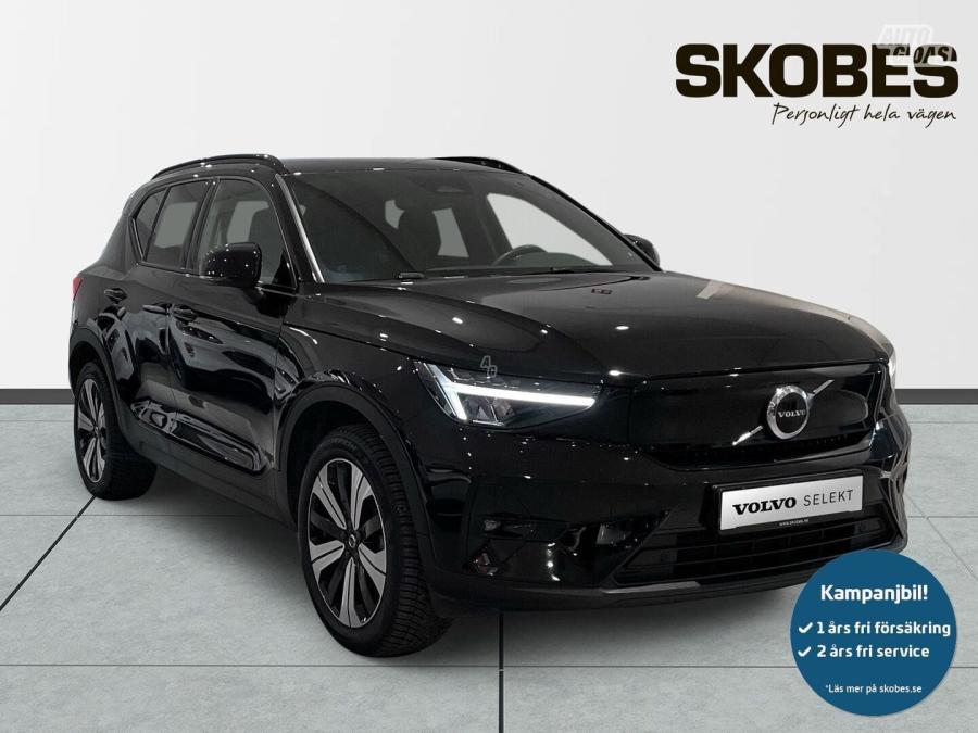 Black Volvo XC40 2023 in Kaunas, with an engine capacity of 0.00 L and mileage of 64 thousand km for 36147 €, photo 1 on AUTOMOTO.COM.LV