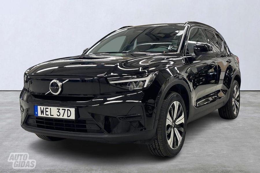 Black Volvo XC40 2023 in Kaunas, with an engine capacity of 0.00 L and mileage of 24 thousand km for 34220 €, photo 1 on AUTOMOTO.COM.LV